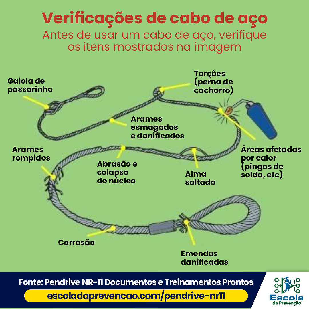 Checklist do cabo de aço - DDS Online